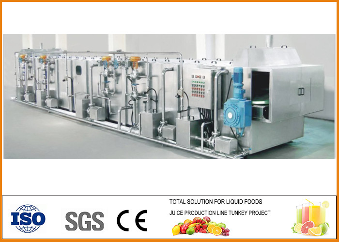 SS304 Pasteurzing and Cooling Tunnel Sterilizing machine