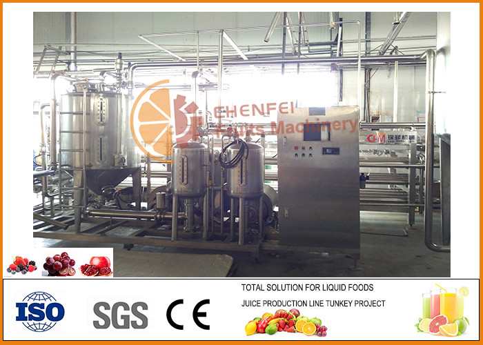 10T/H 1Year Warranty Raspberry soft drink production line