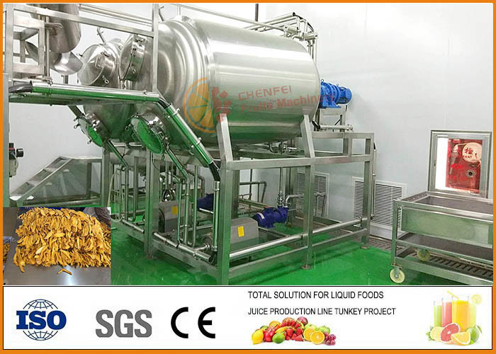 Fruit and Vegetable Dried Mango Processing Machine Food Grade SS304