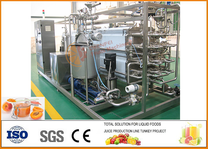 Complete Concentrated Apricot Paste Making Machine Processing Line